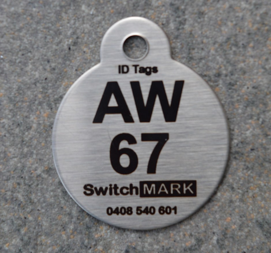 Valve Tags | Laser engraving Perth